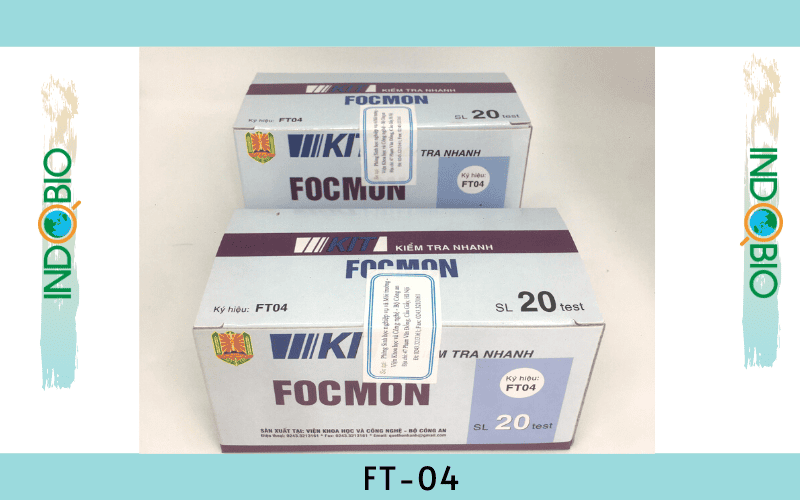 BỘ KIT TEST FT04 - KIỂM TRA NHANH FORMOL TRONG THỰC PHẨM