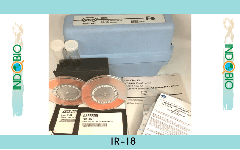 BỘ TEST SẮT (FE) TRONG NƯỚC IR-18 HACH (0-4 PPM)