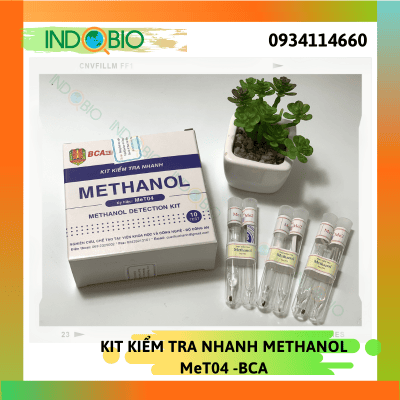 BỘ TEST KIỂM TRA NHANH HÀM LƯỢNG METHANOL TRONG RƯỢU MET04